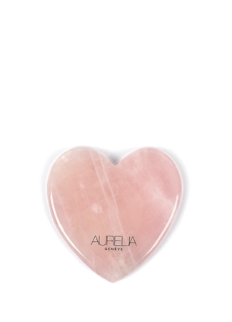 Aurelia Genève Flat Heart Rose Quartz Aurelia Genève Flat Heart Rose Quartz