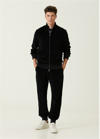 Canali Erkek Lacivert Beli Kordonlu Jogger Eşofman Altı 54 IT Canali Erkek Lacivert Beli Kordonlu Jogger Eşofman Altı 54 IT