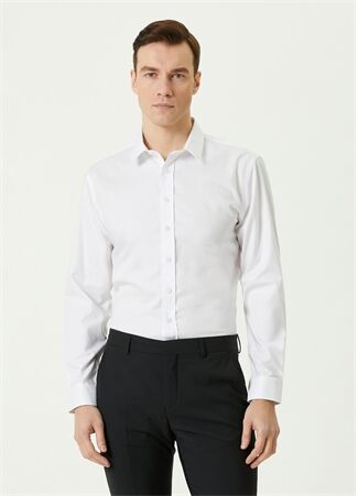 Network Erkek GÖMLEK Beyaz 42 EU