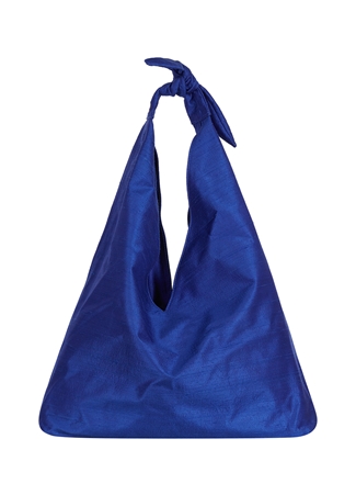 Jimba Kadın Lena Lacivert İpek Omuz Çantası Mavi Eu Jimba Kadın Lena Lacivert İpek Omuz Çantası Mavi Eu