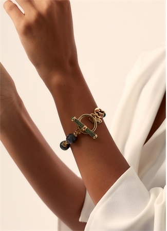 Mon Reve Kadın Maurina Altın Rengi Kaplama Pirinç Bileklik EU Mon Reve Kadın Maurina Altın Rengi Kaplama Pirinç Bileklik EU