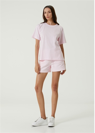 Champion Kadın Pembe Beli Kordonlu Şort S EU Champion Kadın Pembe Beli Kordonlu Şort S EU