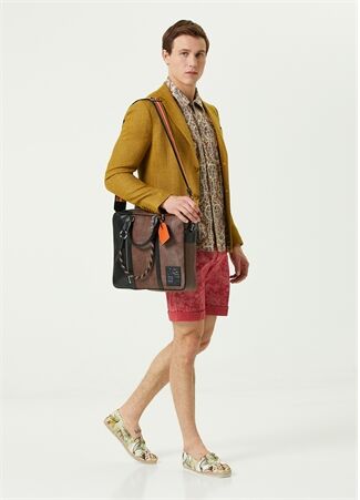 Etro Erkek Kırmızı Şal Desenli Duble Paça Bermuda 48 IT Etro Erkek Kırmızı Şal Desenli Duble Paça Bermuda 48 IT