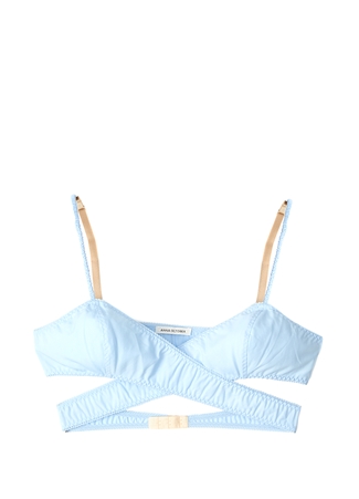 Anna October Kadın Mavi Çapraz Formlu Sütyen S EU Anna October Kadın Mavi Çapraz Formlu Sütyen S EU