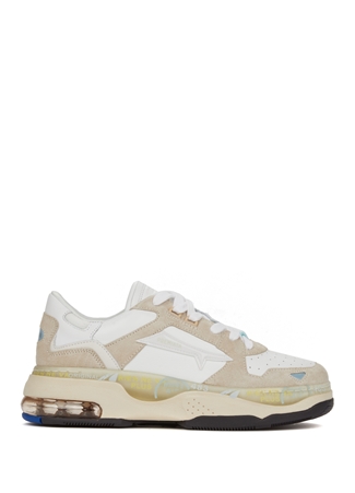 Premiata Kadın Draked Gri Deri Sneaker 38 EU Premiata Kadın Draked Gri Deri Sneaker 38 EU