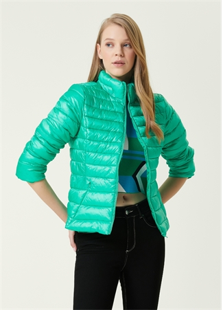 Beymen Club Kadın Yeşil Dik Yaka Puff Mont Xs Beymen Club Kadın Yeşil Dik Yaka Puff Mont Xs