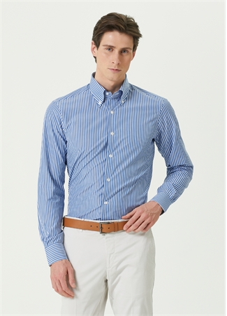 Fray Erkek Gömlek Mavi 40 It