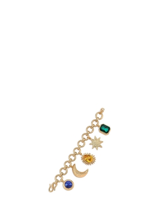 Ninon Kadın Tılsım Zincir Formlu Altın Rengi Kaplama Bilezik EU Ninon Kadın Tılsım Zincir Formlu Altın Rengi Kaplama Bilezik EU