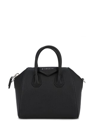 Givenchy Kadın Antigona Mini Siyah Deri Omuz Çantası EU