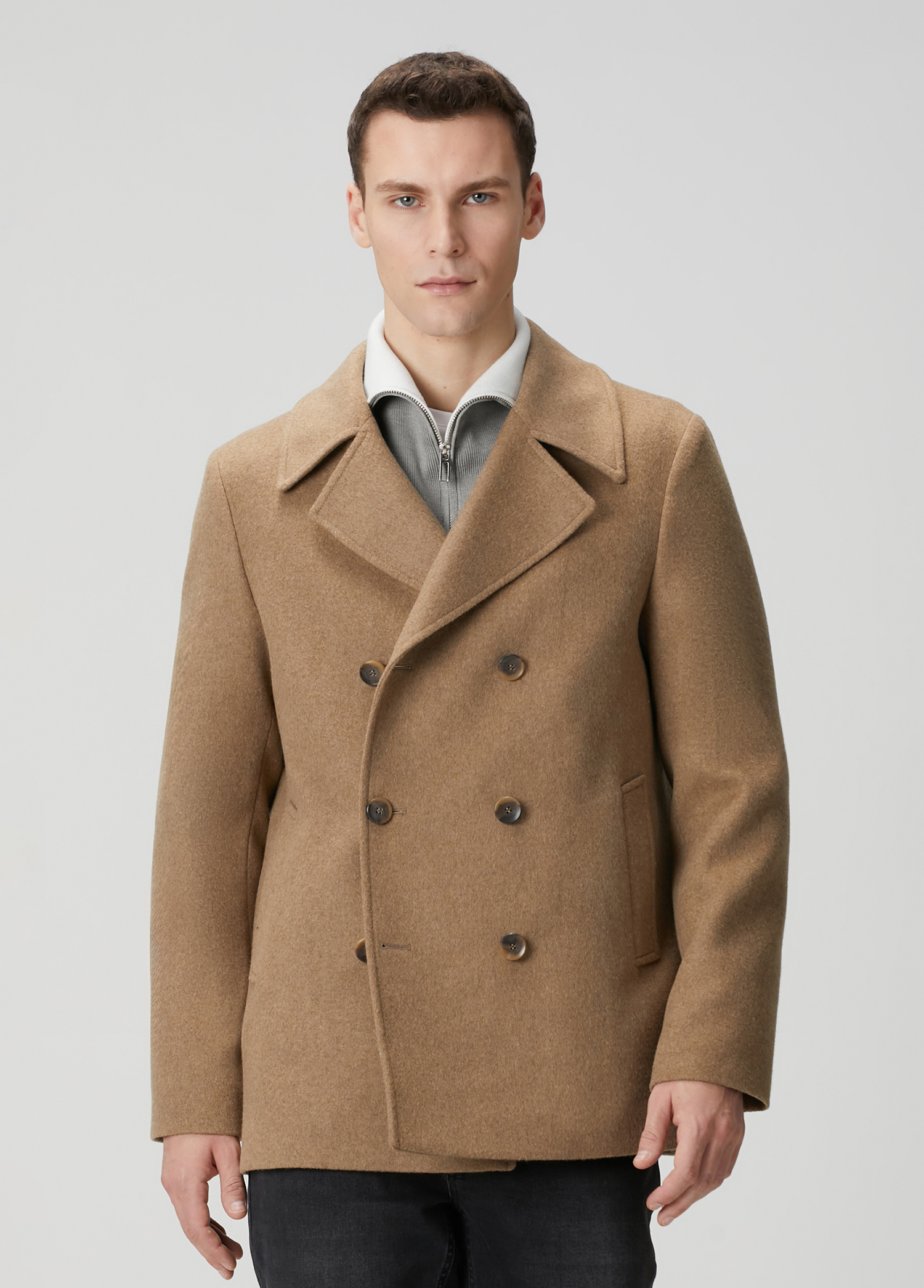 Mink Network Mink Men Mink Double-Breasted Sailor Coat 1798171 | Beymen