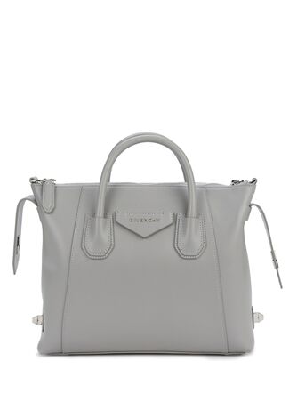 Givenchy Kadın Antigona Small Gri Deri Omuz Çantası EU