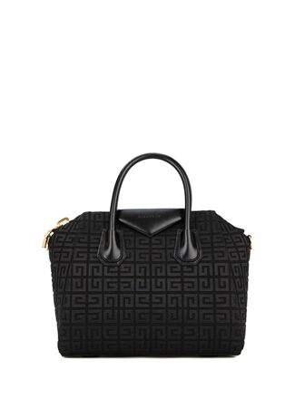 Givenchy Kadın Antigona Siyah Logolu Omuz Çantası EU