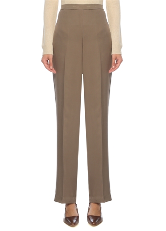 Theory Kadın Gri Bol Paça İpek Pantolon S EU