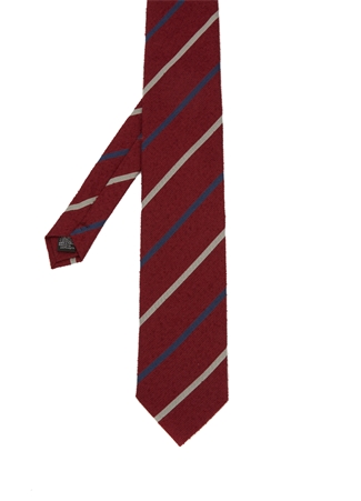 Beymen Club Erkek Kırmızı Verev Çizgili Kravat EU Beymen Club Erkek Kırmızı Verev Çizgili Kravat EU