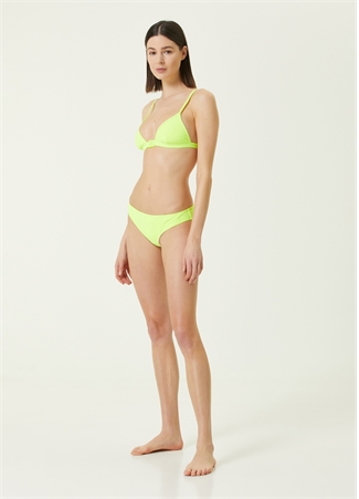 Givenchy Kadın Neon Sarı Üçgen Bikini Takımı S Eu Givenchy Kadın Neon Sarı Üçgen Bikini Takımı S Eu