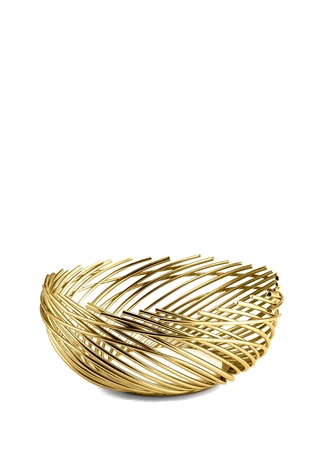 Michael Aram Calla Lily Gold Kafes Formlu Dekoratif Kase Altın Rengi Michael Aram Calla Lily Gold Kafes Formlu Dekoratif Kase Altın Rengi