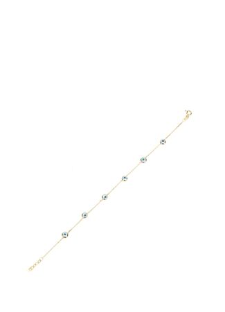 Collection Kadın Nazar Boncuklu Altın Rengi Bileklik EU