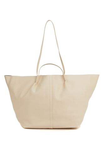 Allsaints Kadın Krem Deri Omuz Çantası Bej EU