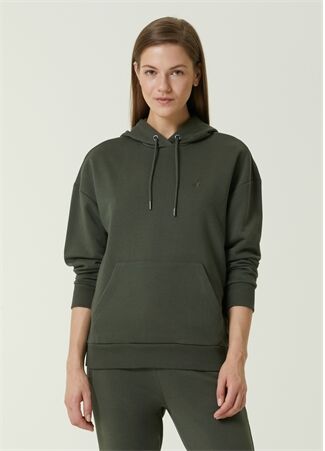 Beymen Club Kadın Haki Kapüşonlu Sweatshirt S EU