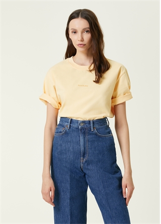 Acne Studios Kadın Tshirt Turuncu Xs Eu Acne Studios Kadın Tshirt Turuncu Xs Eu