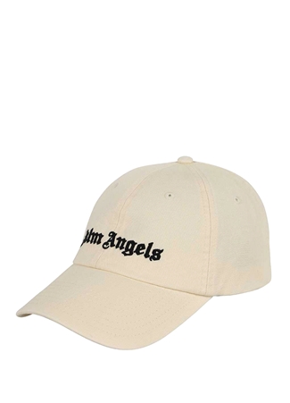Palm Angels Erkek Beyaz Logo Detaylı Şapka Eu Palm Angels Erkek Beyaz Logo Detaylı Şapka Eu