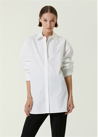 Loulou Studio Kadın GÖMLEK Beyaz S EU