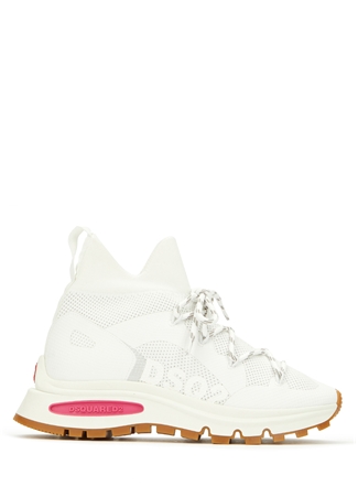 Dsquared2 Kadın Beyaz File Garnili Logolu Sneaker 37 EU Dsquared2 Kadın Beyaz File Garnili Logolu Sneaker 37 EU