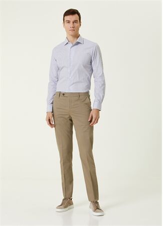 Pal Zileri Erkek Bej Boru Paça Pantolon 48 IT Pal Zileri Erkek Bej Boru Paça Pantolon 48 IT