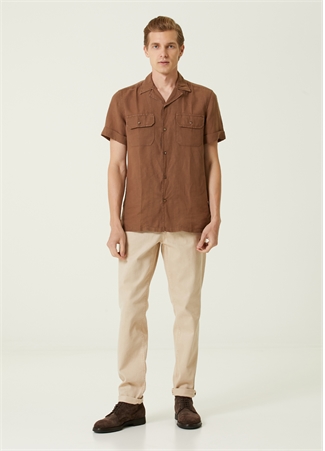 Brunello Cucinelli Erkek Bej Boru Paça Jean Pantolon 54 IT Brunello Cucinelli Erkek Bej Boru Paça Jean Pantolon 54 IT