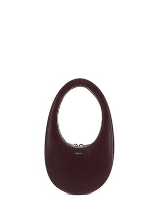 Coperni Kadın Bordo Logolu Deri El Çantası EU