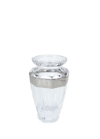 Moser Kristal Vazo Çok Renkli