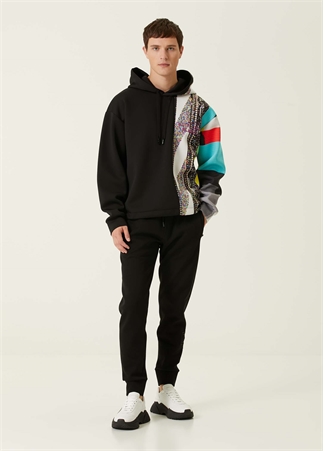 Dolce&Gabbana Erkek Siyah Beli Kordonlu Logolu Jogger Eşofman Altı 44 IT Dolce&Gabbana Erkek Siyah Beli Kordonlu Logolu Jogger Eşofman Altı 44 IT