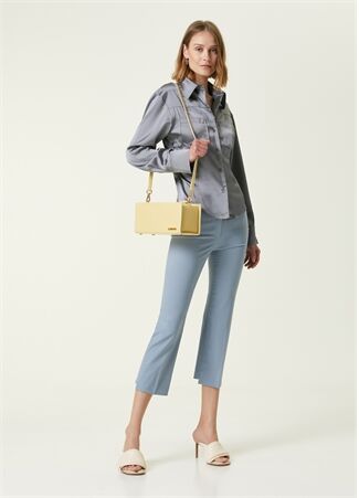 Jacquemus Kadın Pantolon Mavi 34 Fr