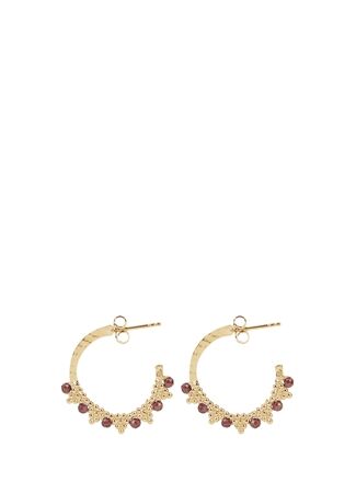 Hipanema Kadın Gold Taş Detaylı Küpe EU