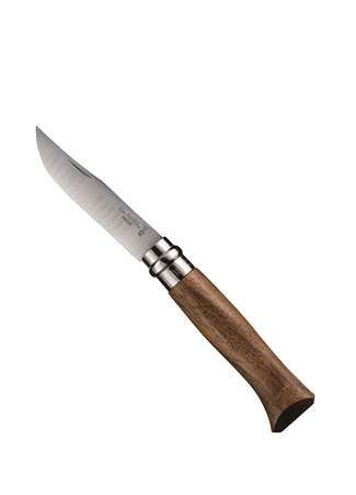 Opinel Inox No 8 Ceviz Saplı Paslanmaz Çelik Çakı Kahverengi EU Opinel Inox No 8 Ceviz Saplı Paslanmaz Çelik Çakı Kahverengi EU