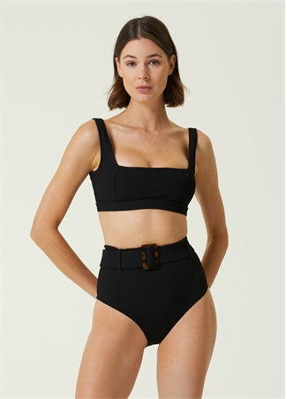 Anais & Margaux Kadın Francoise Siyah Yüksek Bel Kemerli Bikini M Eu Anais & Margaux Kadın Francoise Siyah Yüksek Bel Kemerli Bikini M Eu