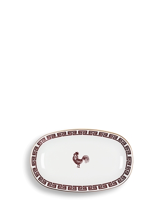 Some Home İstanbul Lucky Rooster Collection Red 29 Cm Servis Tabak Bordo Some Home İstanbul Lucky Rooster Collection Red 29 Cm Servis Tabak Bordo