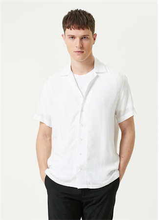 Academia Erkek Beyaz Basic Hawaii Gömlek XS EU Academia Erkek Beyaz Basic Hawaii Gömlek XS EU