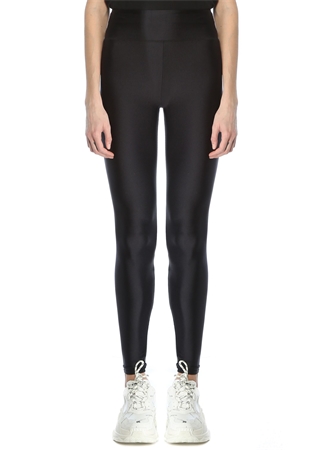 Balenciaga Kadın Siyah Parlak Tayt S IT