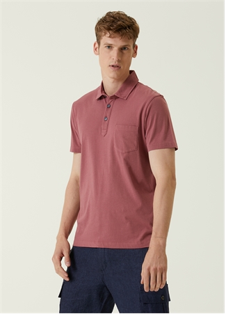 Beymen Collection Erkek Gül Kurusu Polo Yaka Cepli T-shirt Bordo S EU Beymen Collection Erkek Gül Kurusu Polo Yaka Cepli T-shirt Bordo S EU