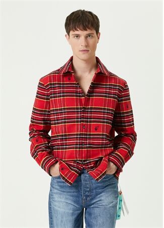 Off-white Erkek Gömlek Kırmızı M Eu