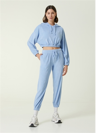 Sandshaped Kadın Mavi Terry Eşofman Altı S EU