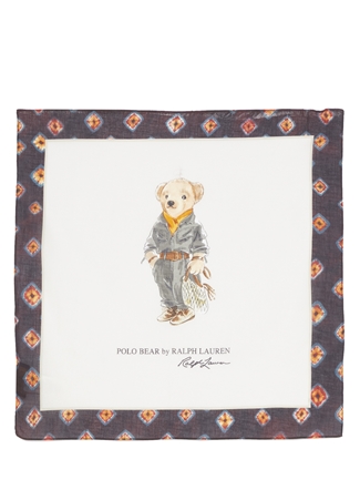 Polo Ralph Lauren Kadın Colorblocked Ayıcık Baskılı Şal Yeşil EU Polo Ralph Lauren Kadın Colorblocked Ayıcık Baskılı Şal Yeşil EU