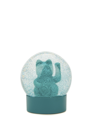 Donkey Şanslı Kedi Yeşil Heykel Donkey Şanslı Kedi Yeşil Heykel