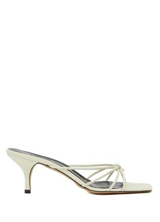 Beymen Club Kadın Beyaz Düğüm Bantlı Terlik 40