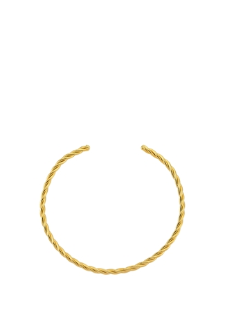 Lisalina Kadın Burgulu Altın Rengi Kaplama Kolye EU