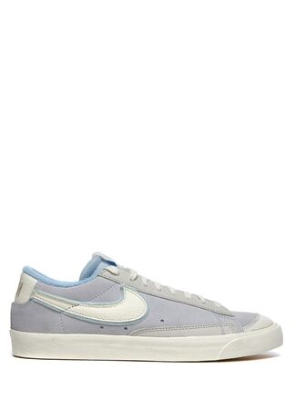 Nike Erkek Blazer Low 77 Vintage Gri Deri Sneaker 40 EU