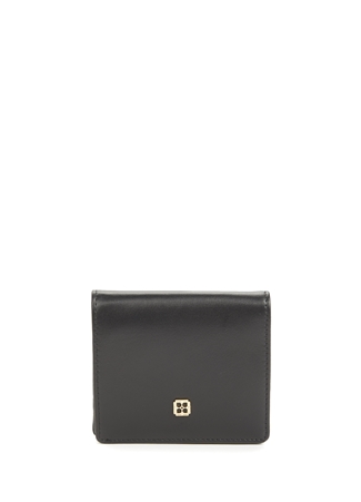 Beymen Hediye Kadın Siyah Logo Detaylı Deri Cüzdan EU Beymen Hediye Kadın Siyah Logo Detaylı Deri Cüzdan EU