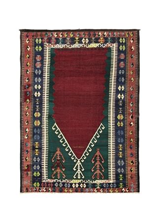 Soho Antiq Elizabeth El Dokuması Desenli 144x195 cm Yün Kilim Çok Renkli Soho Antiq Elizabeth El Dokuması Desenli 144x195 cm Yün Kilim Çok Renkli