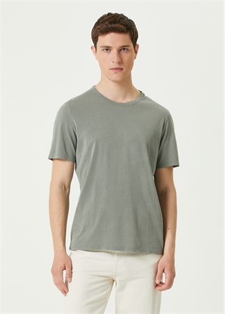 American Vintage Erkek Yeşil Basic T-shirt S Eu American Vintage Erkek Yeşil Basic T-shirt S Eu